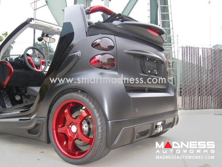 2008 Custom smart car Matte Black - Customization